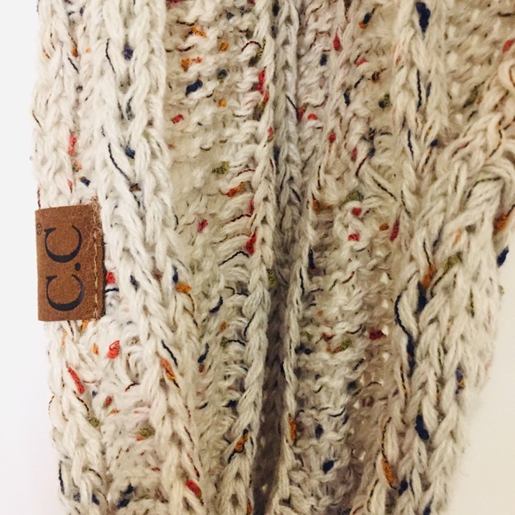 C.C | Accessories | Cc Exclusives Infinity Knit Cable Scarf | Poshmark